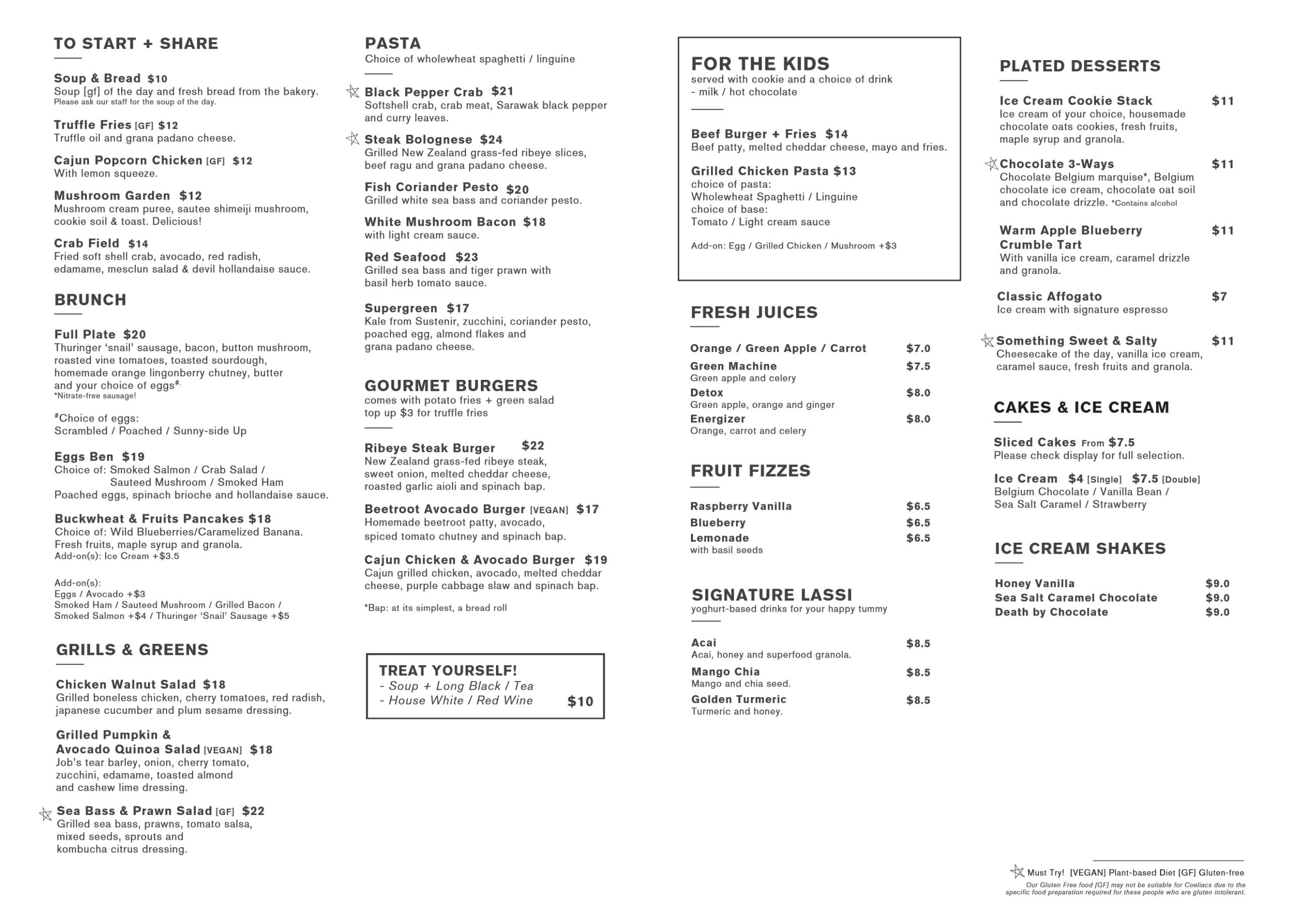 Cedele Menu & Prices List Singapore 2025