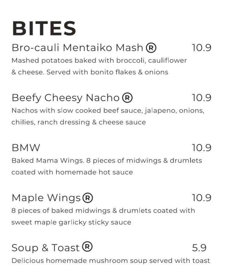 Refuel Cafe Menu & Prices List Singapore 2025