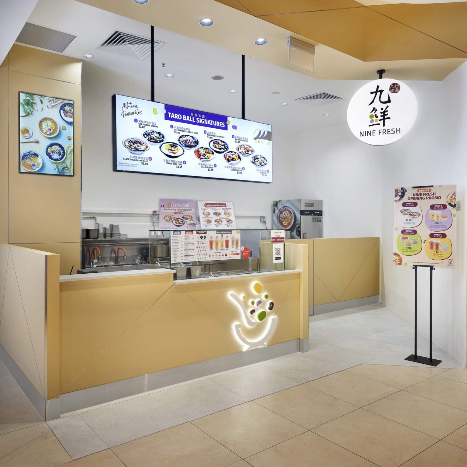 Nine Fresh Menu & Prices List Singapore 2026