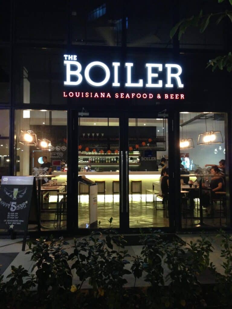 The Boiler Menu & Prices List Singapore 2026
