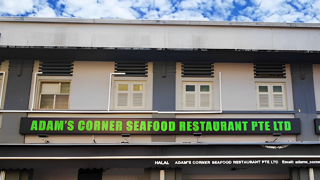 Adam's Corner Menu & Prices List Singapore 2025