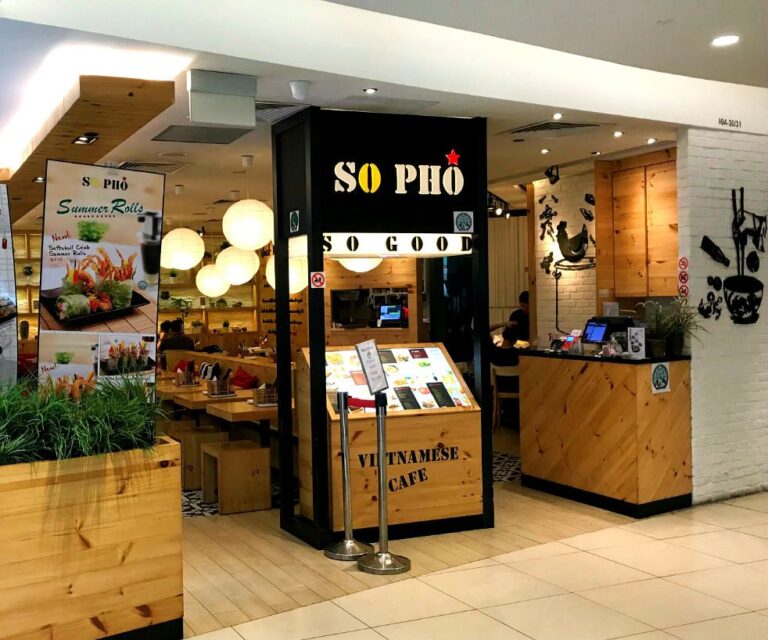 So Pho Menu & Prices List Singapore 2026