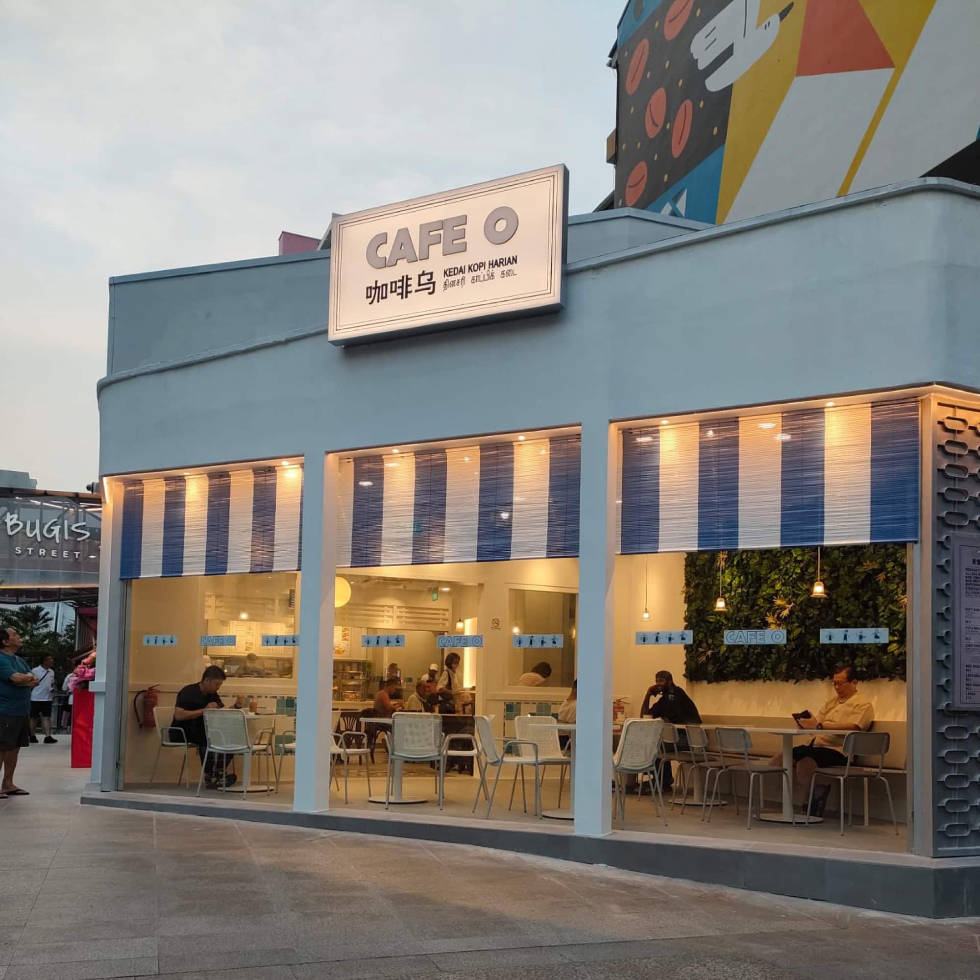 Cafe O Menu & Prices List Singapore 2026